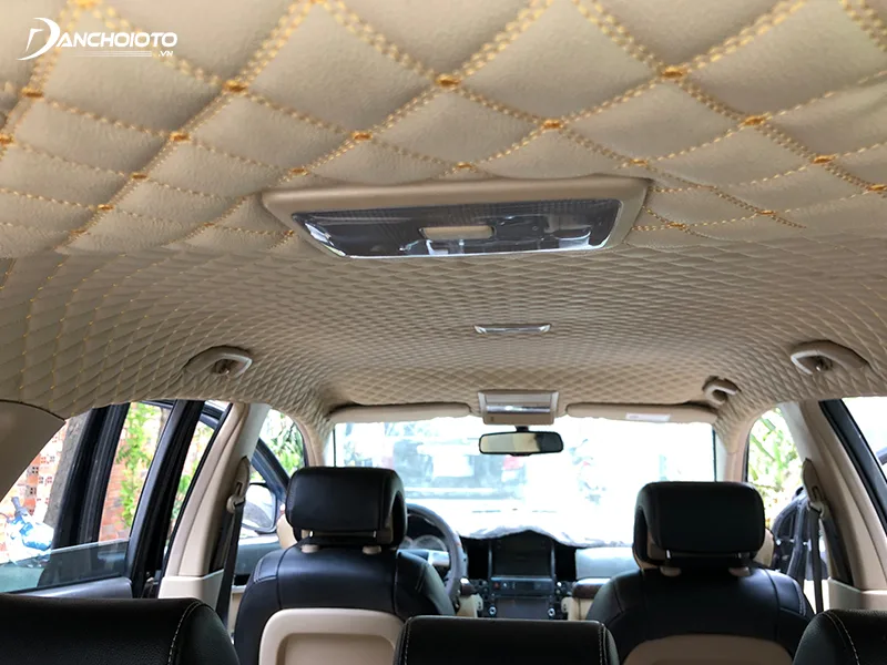 Bọc trần ô tô nỉ, simili, da lộn, 5D, 6D loại nào tốt nhất?